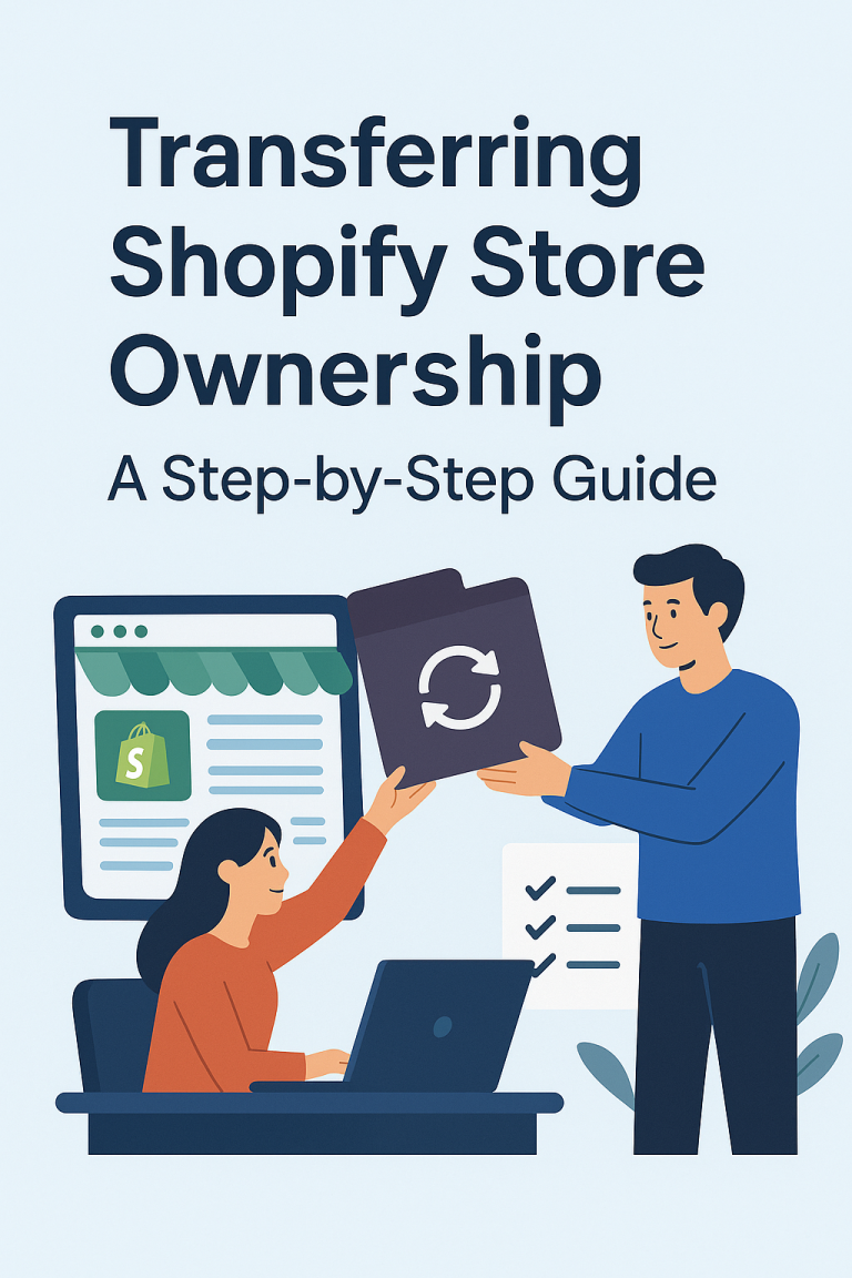 Transferring Shopify Store Ownership: A Step-by-Step Guide